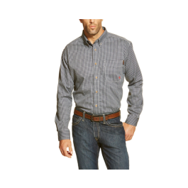 Ariat Clothing 10013513 MNS FR BASIC LS WRK SHRT BLUE