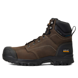 Ariat Boots 10040405 WMS TREADFAST 6" H2O ST DRK BR