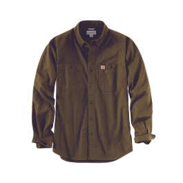 Carhartt 103554-396 M RF RLXD FIT MW CNVS LS SHRT