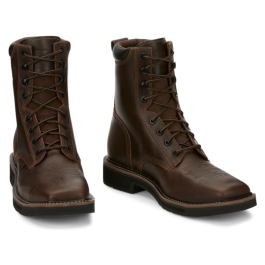 Justin SE682 MEN'S JUSTIN ORIGINAL 8" STEEL